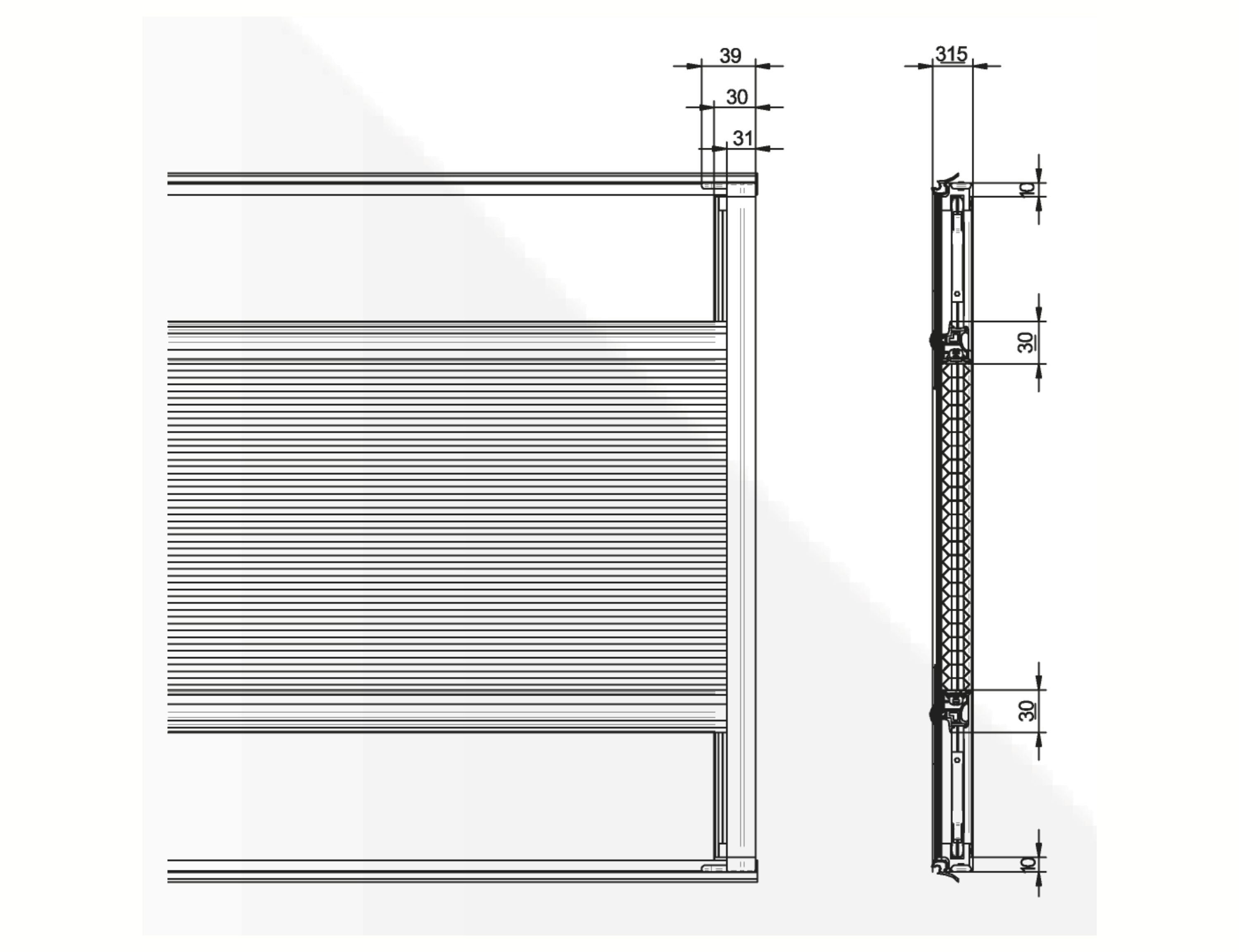 Estores Plissados Blackout P/ Embutir na Janela | Vertical