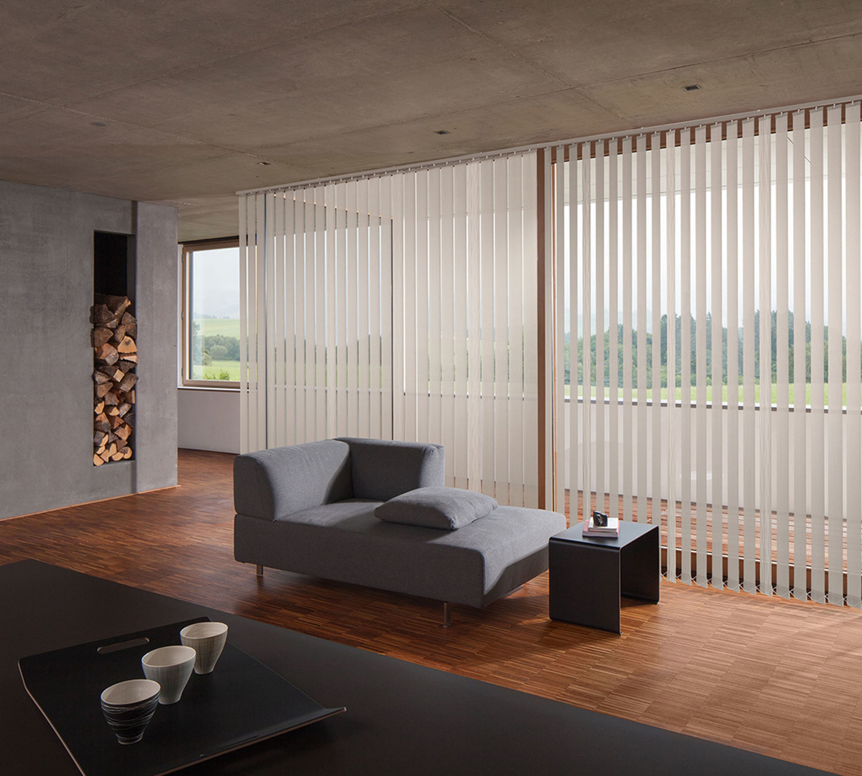 Vertical Blinds | Basic Translucent BL Premium | Estores Low Cost